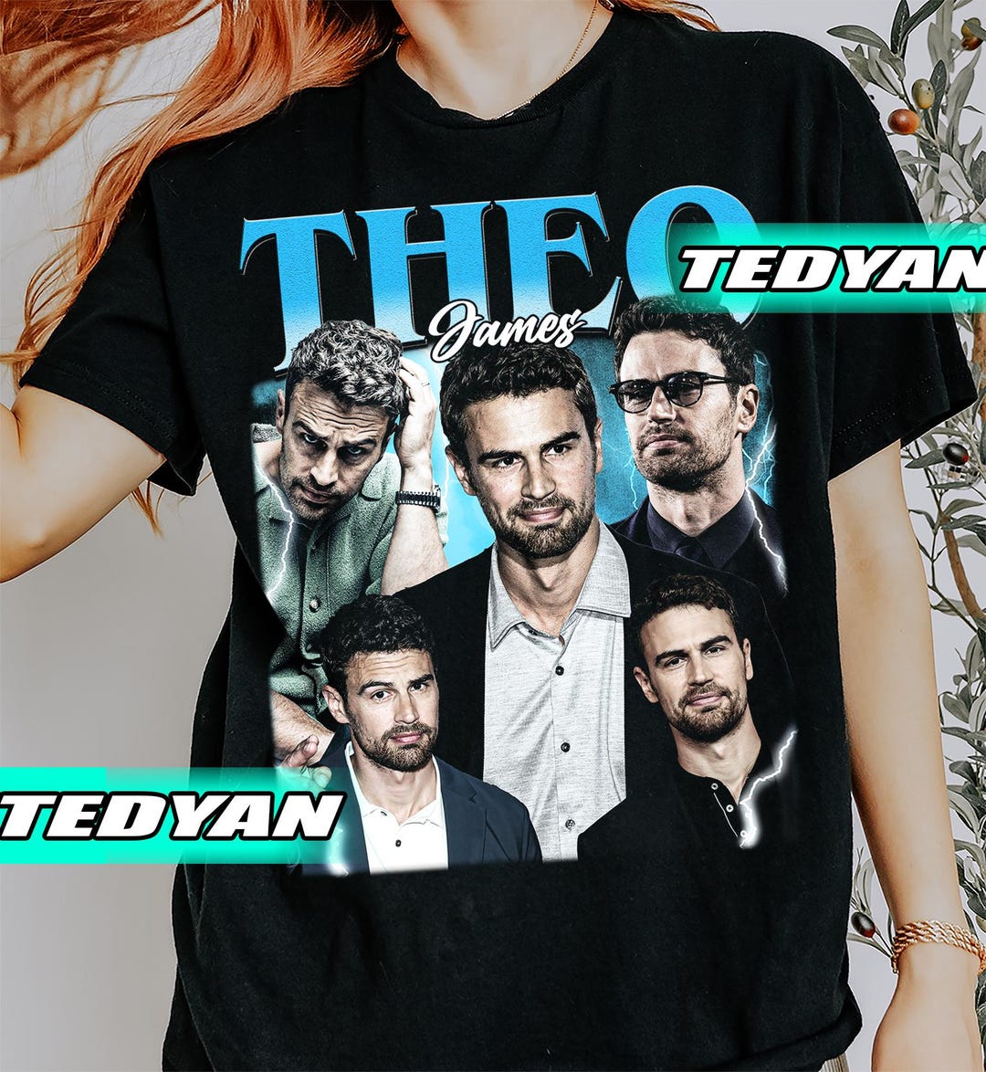 Vintage Theo James Shirt, Gift for Women and Man Unisex T-shirt - Etsy