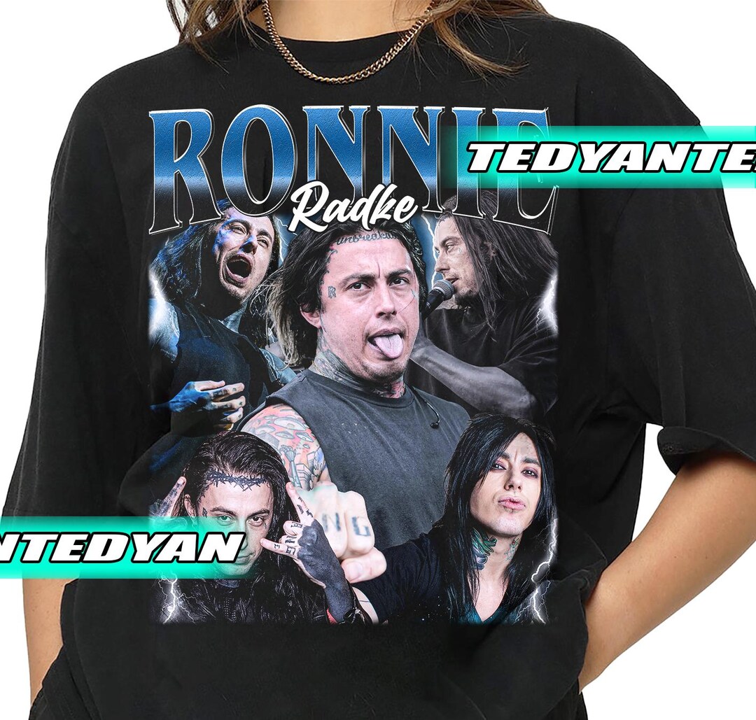 Vintage Ronnie Radke T-shirt, Gift for Women and Man Unisex T-shirt - Etsy