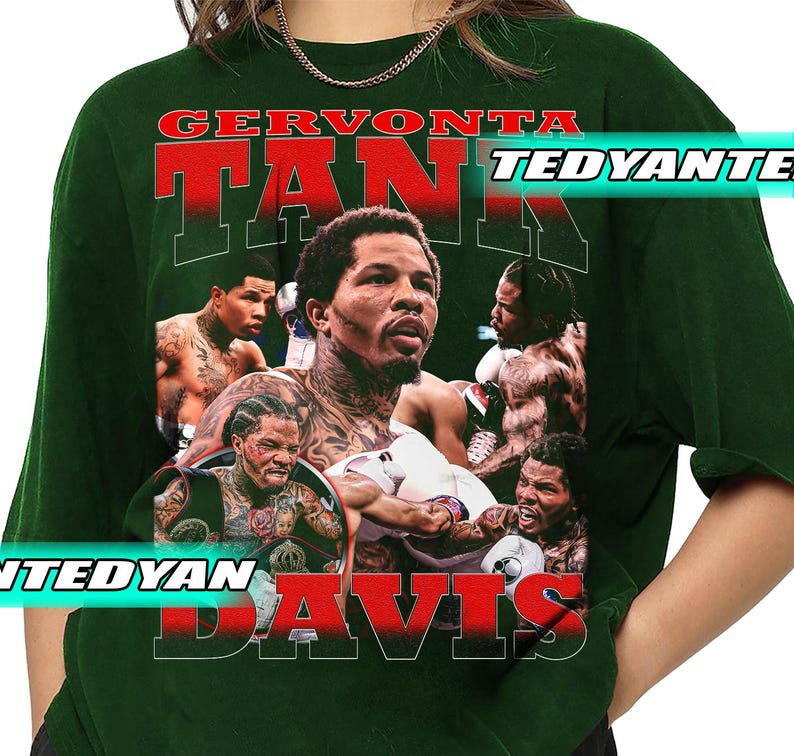 Vintage Gervonta Davis Boxing T-shirt, Gift for Women and Man Unisex T ...