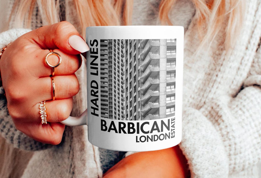 Barbican Estate Mug: London Brutalist Architecture Coffee Cup - Etsy