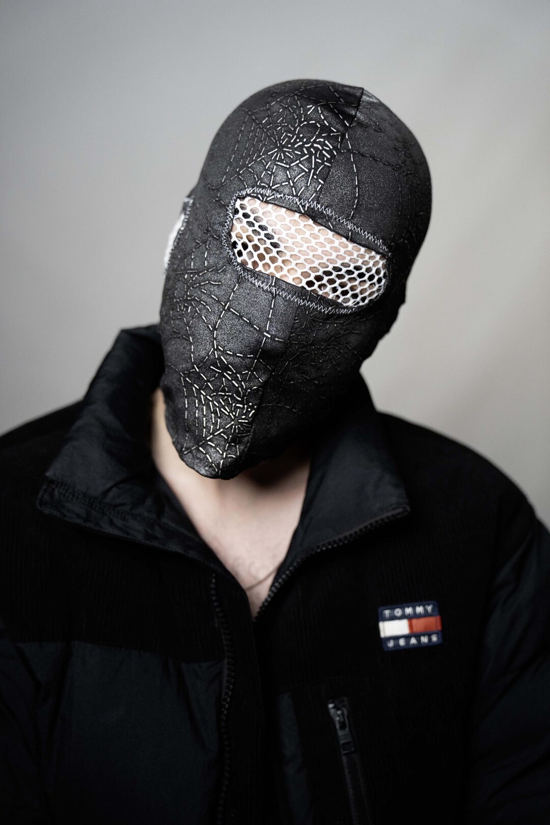 Handmade Balaclava Mask, Spider Web Model Skimask ,designer Mask ...