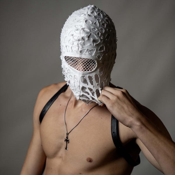 Grunge Mask - Etsy UK