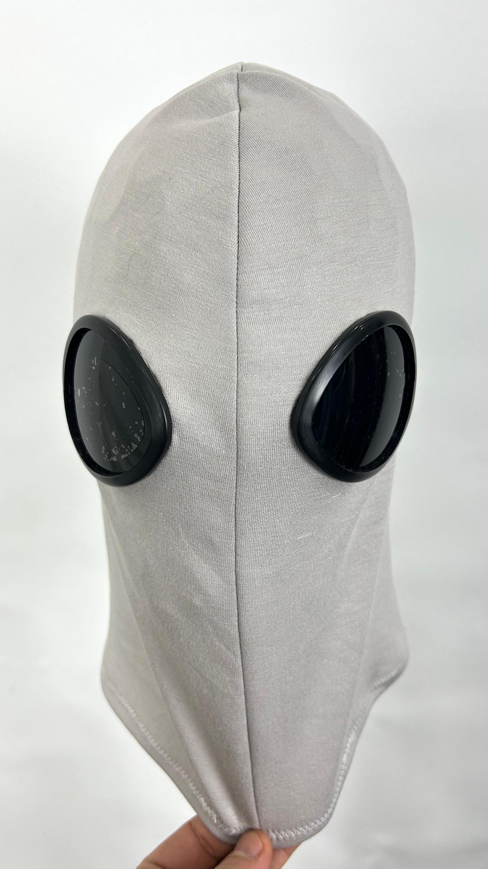 Goggles Ski Mask Balaclava Handmade Hand Stitch With Glasses Spider ...