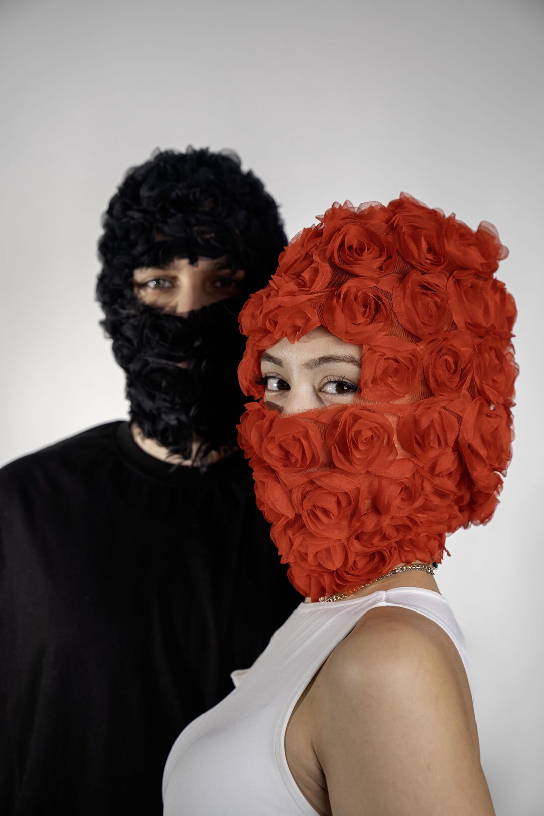 Ski Mask, Balaclava Valentine's Day Set Handmade Special Design Unique ...