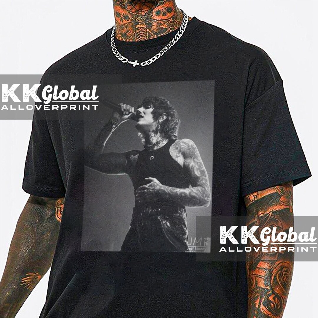 Oliver Sykes on Stage Shirt, Bring Me the Horizon Shirt, Bring Me the ...