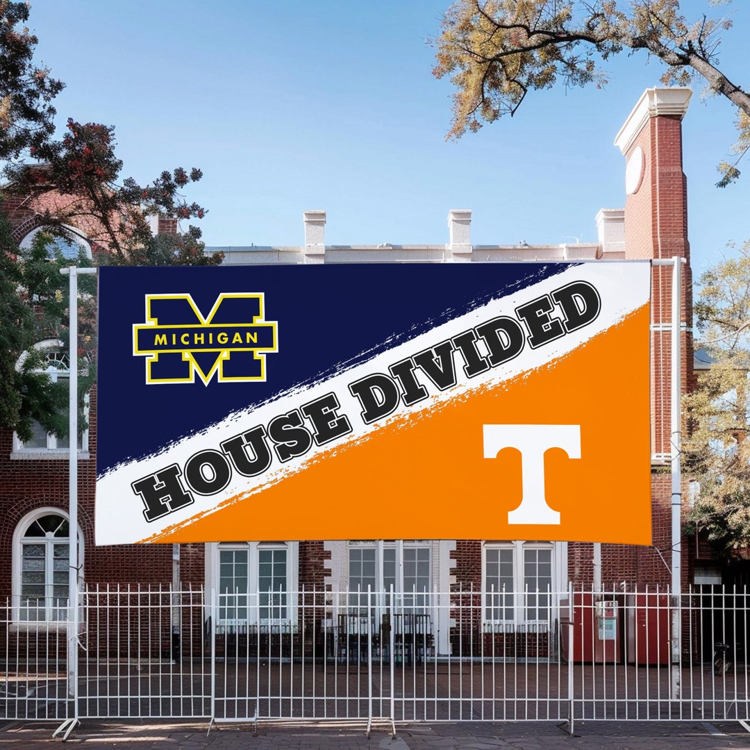 Custom House Divided Banner, House Divided Baseball, Basketball Team ...