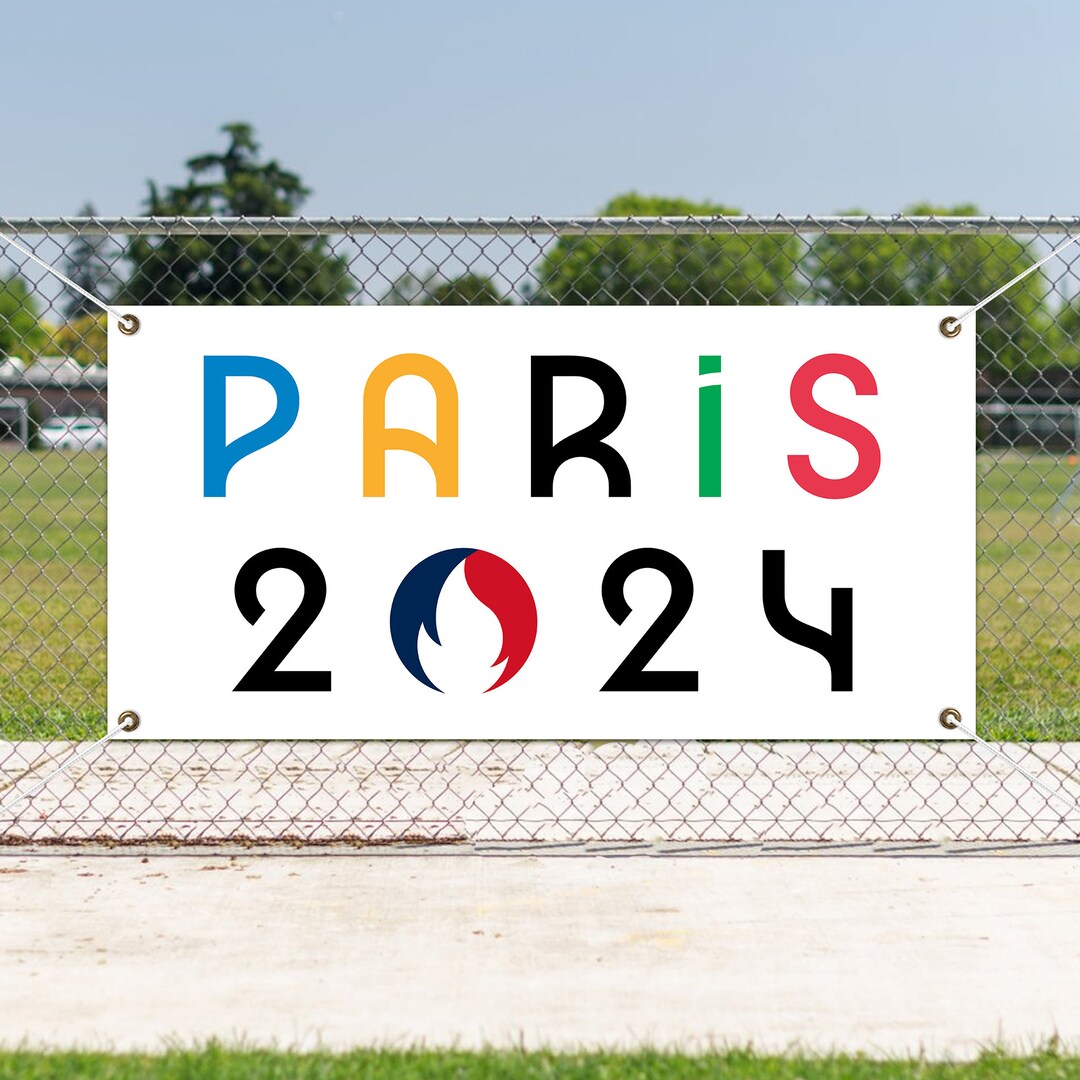 USA Eiffel Tower Banner Backdrop/paris Games Banner/summer 2024 Banner ...