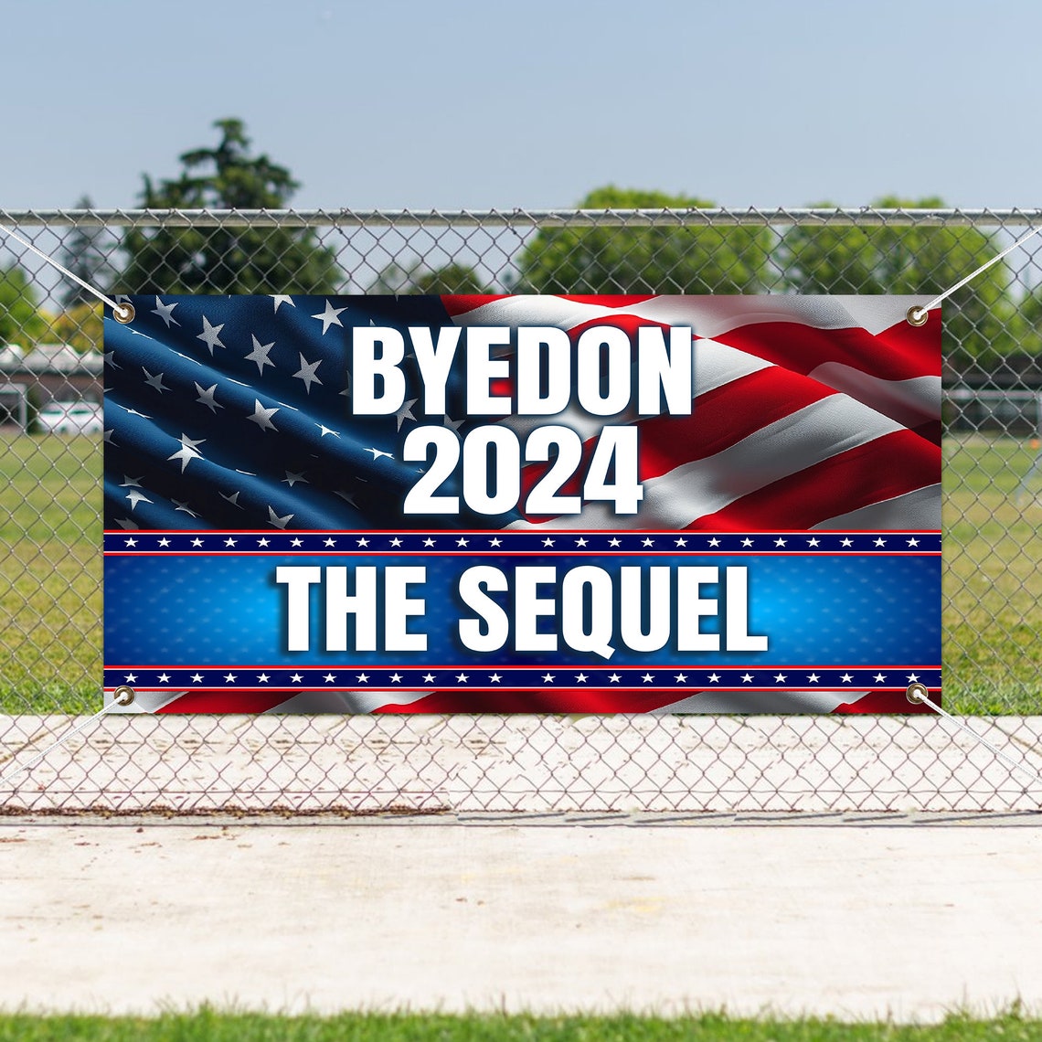 Byedon 2024 Banner, the Sequel Banner, Byeden 2024 Banner, Vote Trump ...