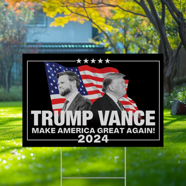 Vance Yard Sign - Etsy