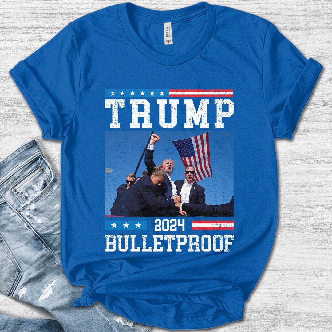 Trump Shooting Shirt/trump Shooting T-shirt/trump Shot Shirt/president ...