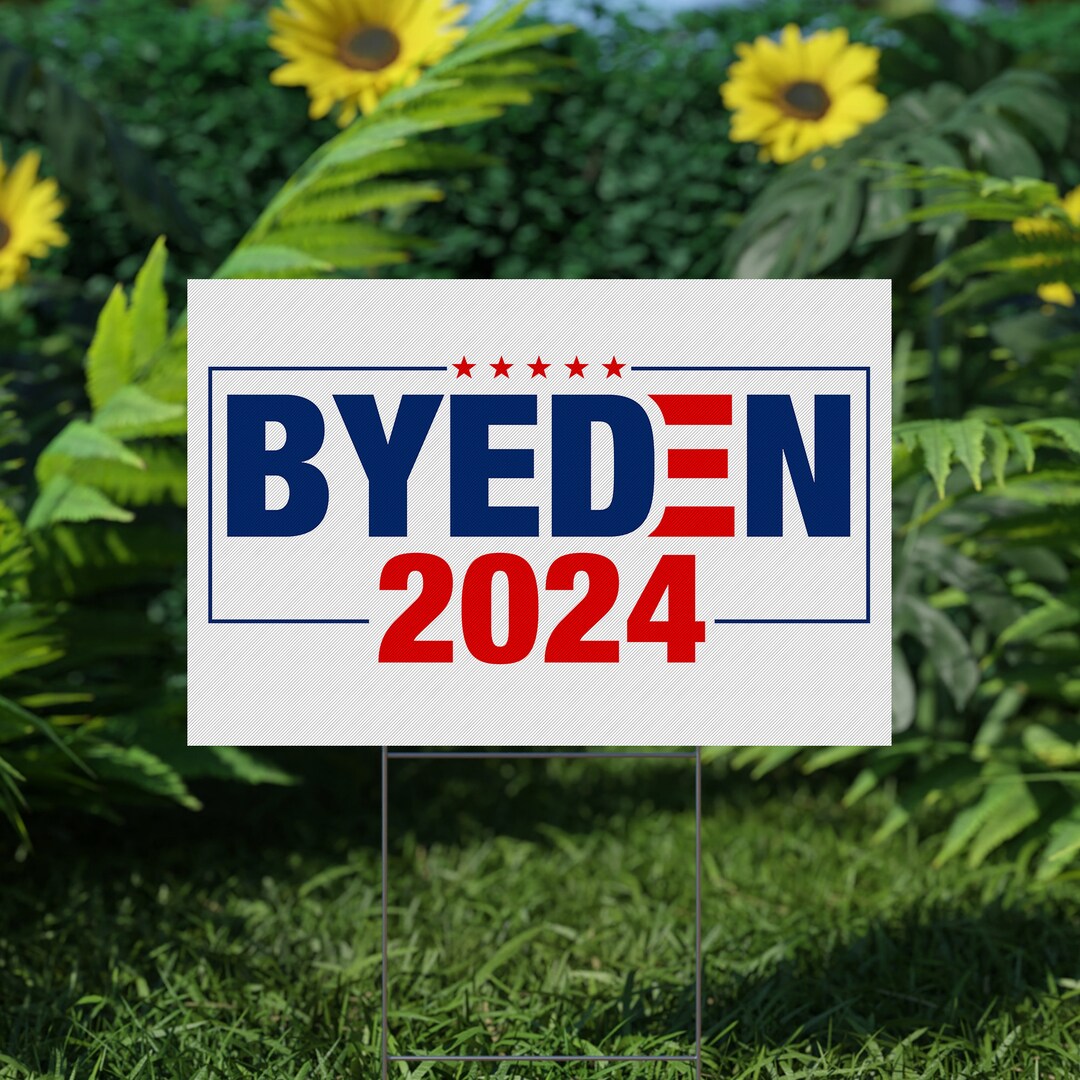Biden Drops Out 2024 Yard Sign/biden Drops Out America Sign/let's Gone ...