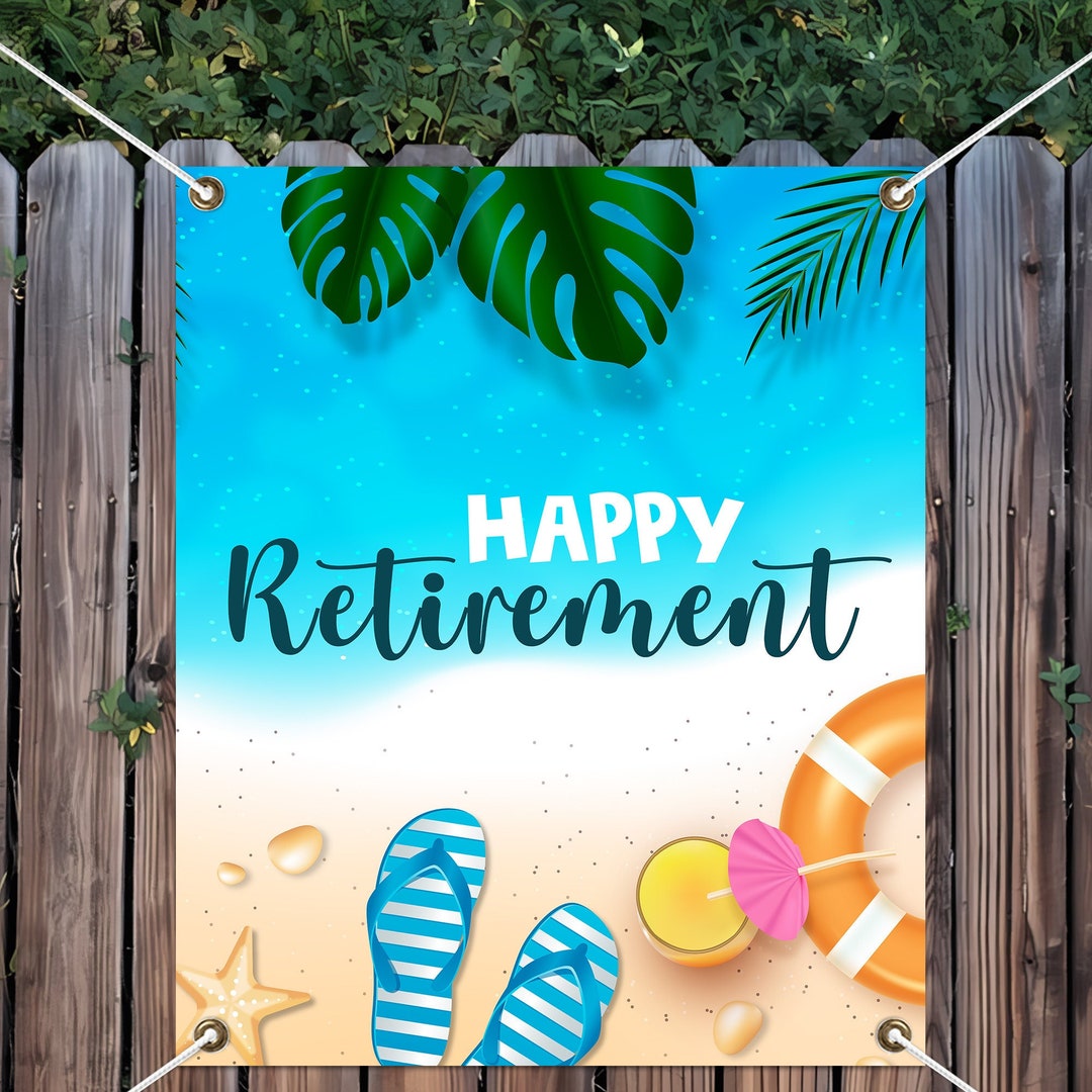 Happy Retirement, Summer Vacation, Retirement Party, Retirement ...