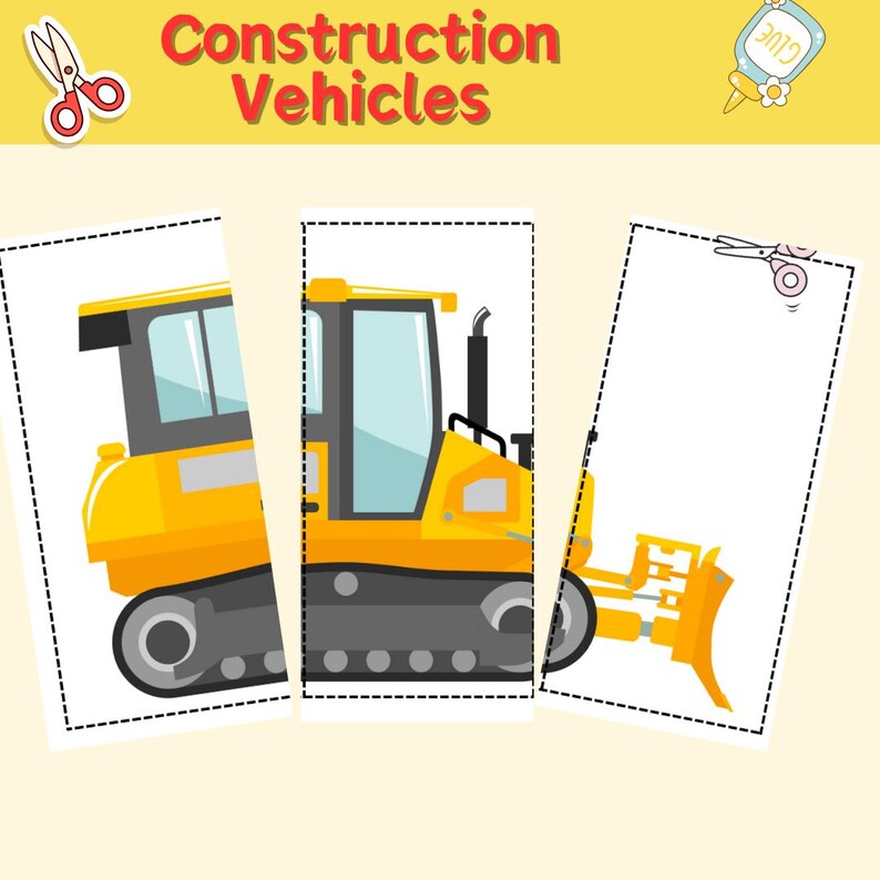 Construction Vehicle Worksheets, Printable Construction Vehicle ...