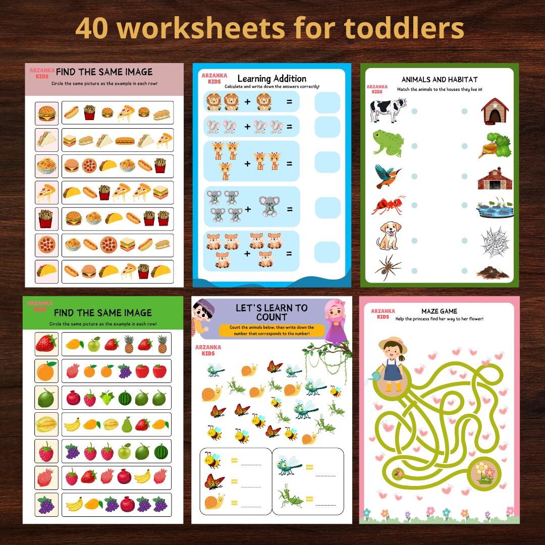 Educational Printables for Kids, Printable Learning Activities, Tracing ...