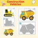 Construction Vehicle Worksheets, Printable Construction Vehicle ...