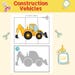 Construction Vehicle Worksheets, Printable Construction Vehicle ...