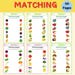 Matching Worksheet, Printable Matching, Kids Matching Activity ...