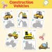 Construction Vehicle Worksheets, Printable Construction Vehicle ...