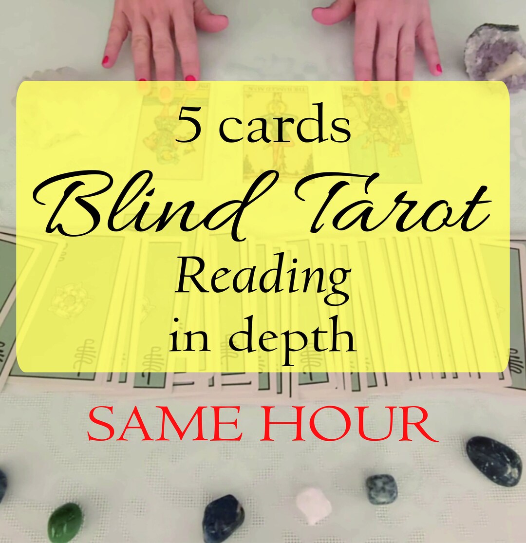 Blind Reading With 5 Tarot Cards Without Questions Psychic Reading Same ...