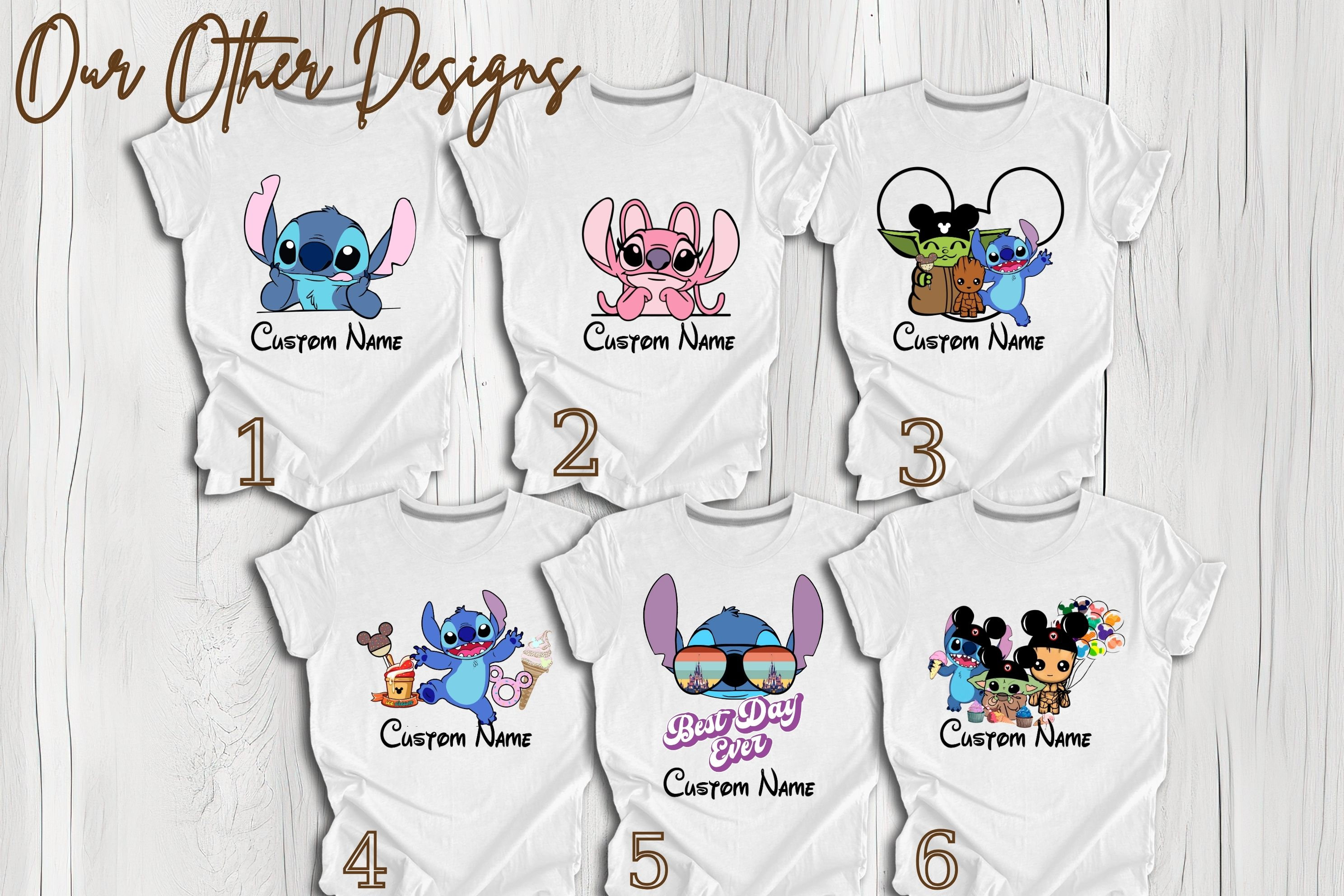 Disney Stitch Shirt, Custom Family Stitch Shirt, Mickey Ears Stitch ...