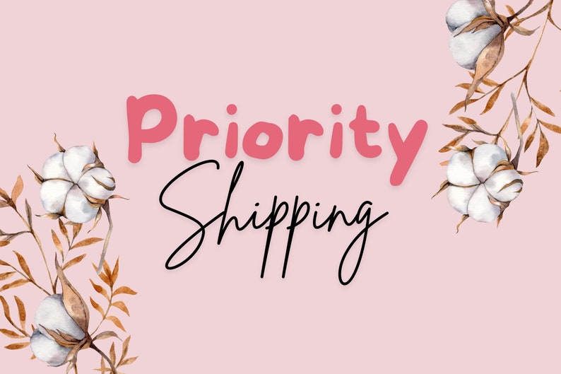 Priority Shipping - Etsy