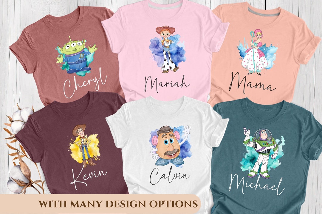 Custom Toy Story Shirt, Disney Family Matching Shirt, Buzz Lightyear ...