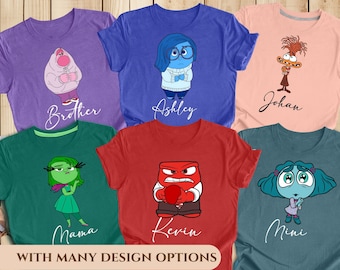 Inside Out Characters Costume, Inside Out 2 Shirt, Inside Out Group ...