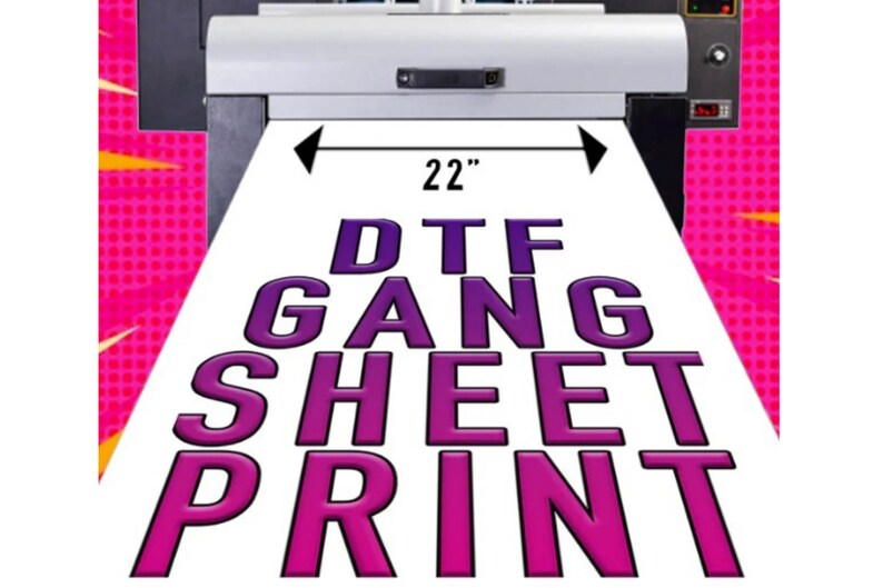 Custom DTF Gang Sheet, Dtf Transfers Ready for Press, DTF Transfers, High Quality, Wholesale ...