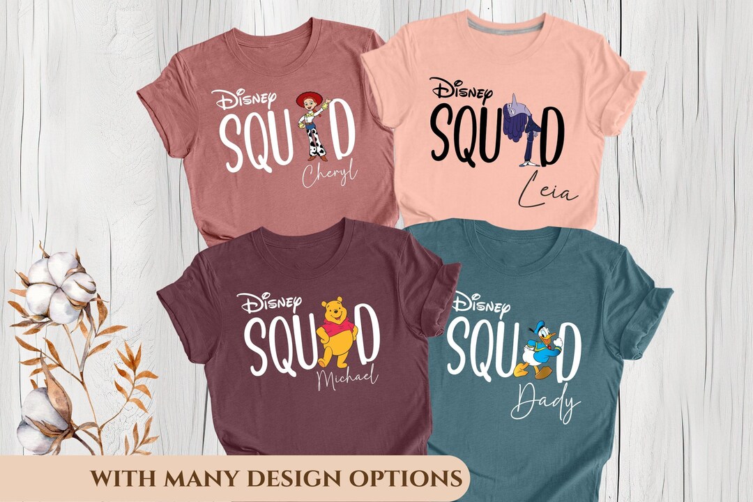 Personalized Disney Squad Shirt, Custom Disney Shirt, 2025 Disney ...