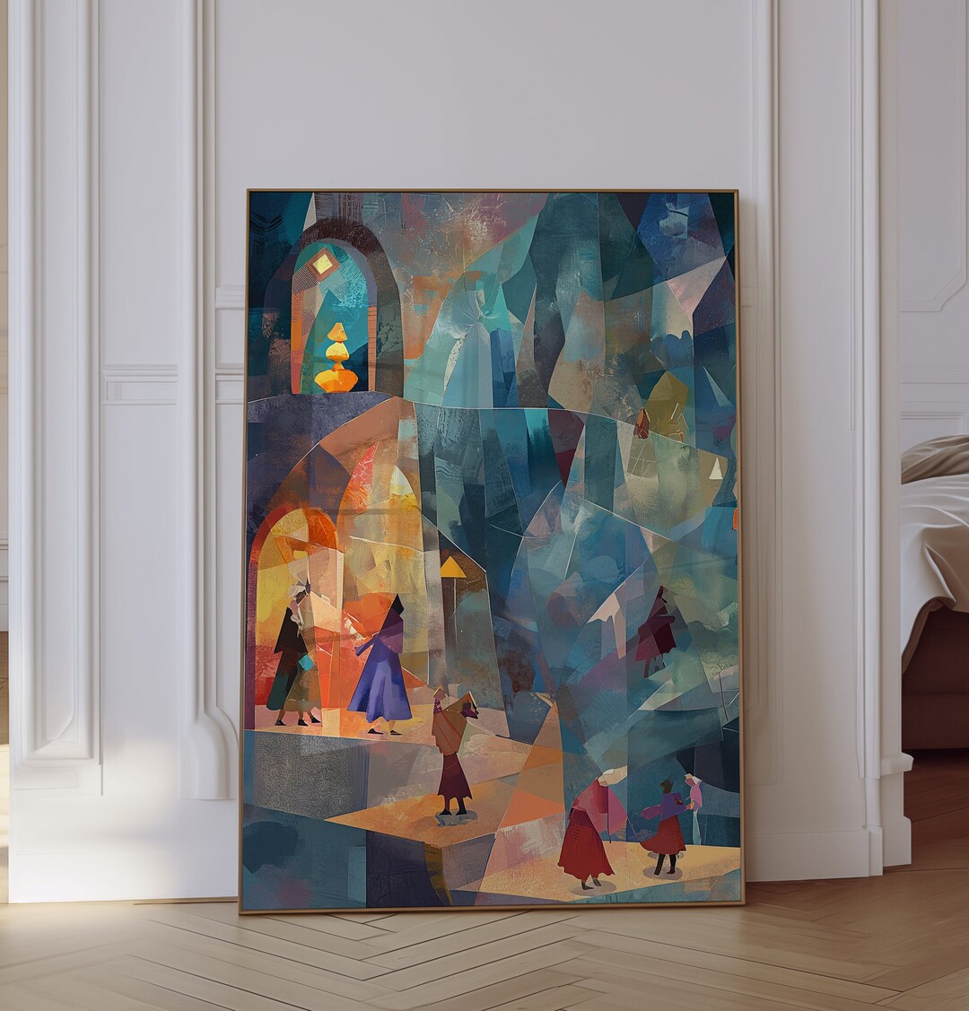 Picasso Style, Fragmented Cosmos,digital Download, Cubist Adventure ...