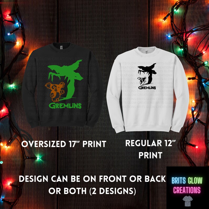 Gremlins Movie Matching Family Shirts, Sweatshirt, Bodysuit - Etsy