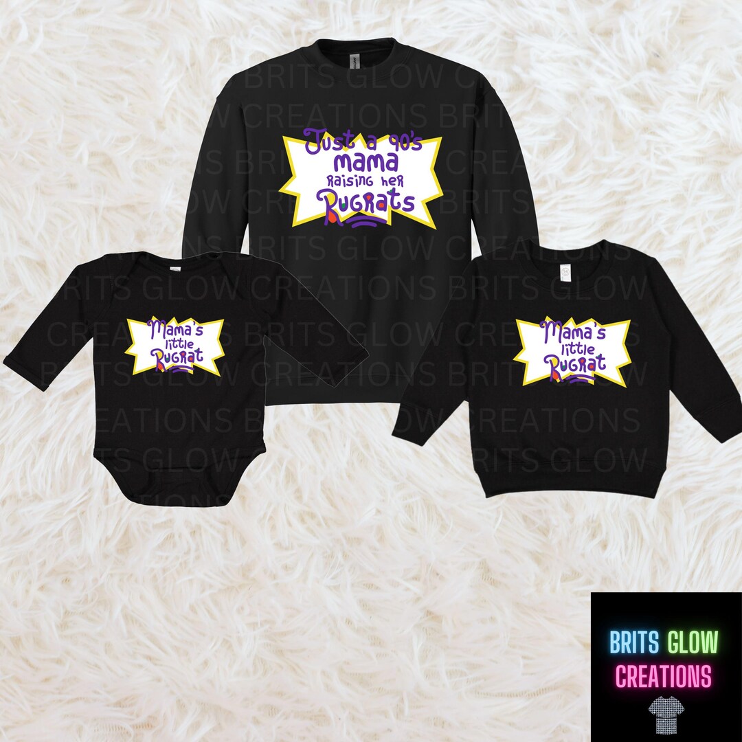 Mama & Mini Rugrat Shirt - Etsy