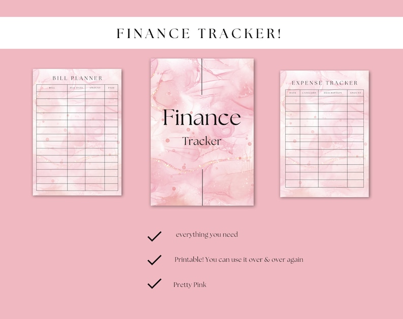 Budget | Finance | Tracker | Digital | Printable | - Etsy