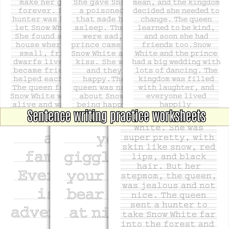 Typewriter Handwriting Practice Worksheets, Tracing Sheets, Alphabet ...