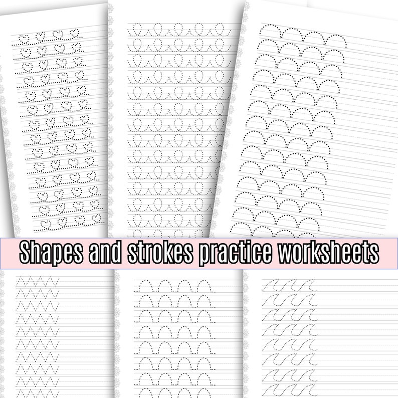 Monoline Bouncy Cursive Handwriting Practice Workbook, Lettering ...
