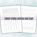 Steady Hand Practice Sheets, Printable Drawing Worksheet, Basic Stroke ...