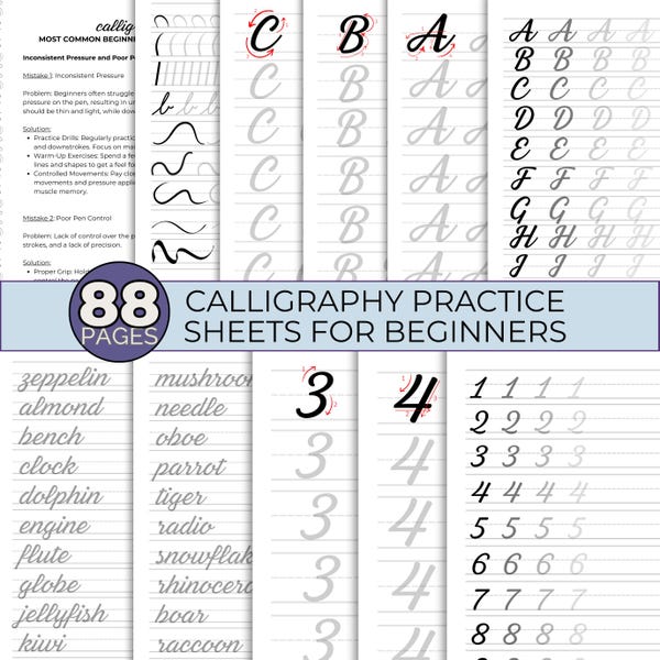 Modern Calligraphy - Etsy UK