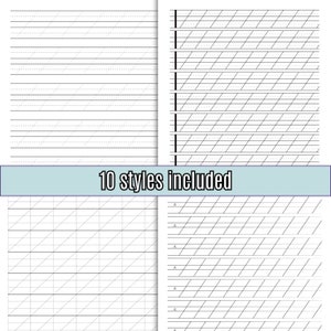 Calligraphy Practice Sheets, Calligraphy Handwriting Paper, Calligraphy ...