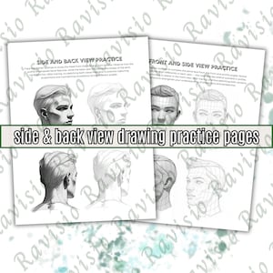 Art Class Printable Bundle - Drawing Lesson Worksheets, Pencil Drawing ...