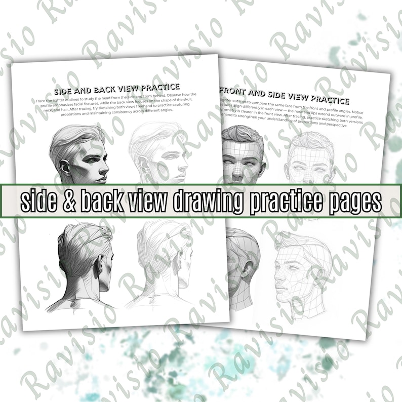 Art Class Printable Bundle - Drawing Lesson Worksheets, Pencil Drawing ...