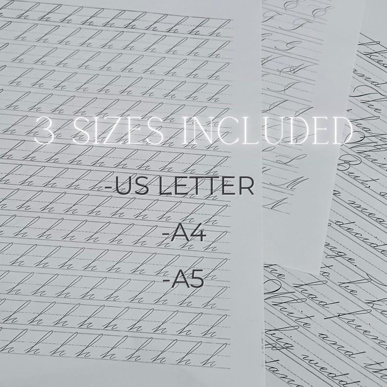 Handwriting Practice Worksheets Bundle Lifetime Access, Cursive Writing ...