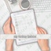 Square Doodle Pattern Practice Sheets, Square Doodle Art Learn How to ...