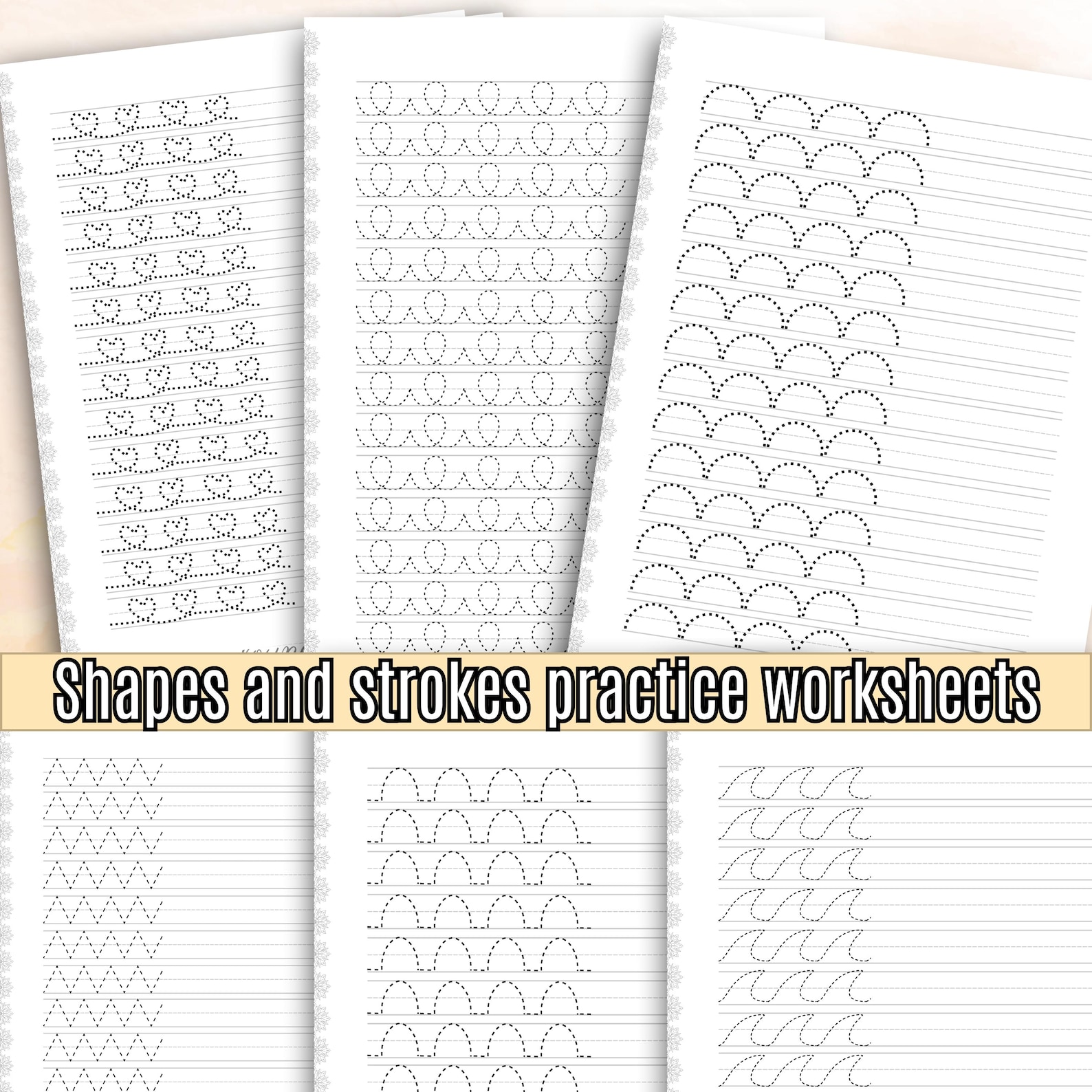 Aesthetic Handwriting Worksheets Printable, Improve Handwriting ...