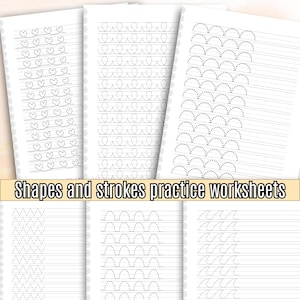 Aesthetic Handwriting Worksheets Printable, Improve Handwriting ...