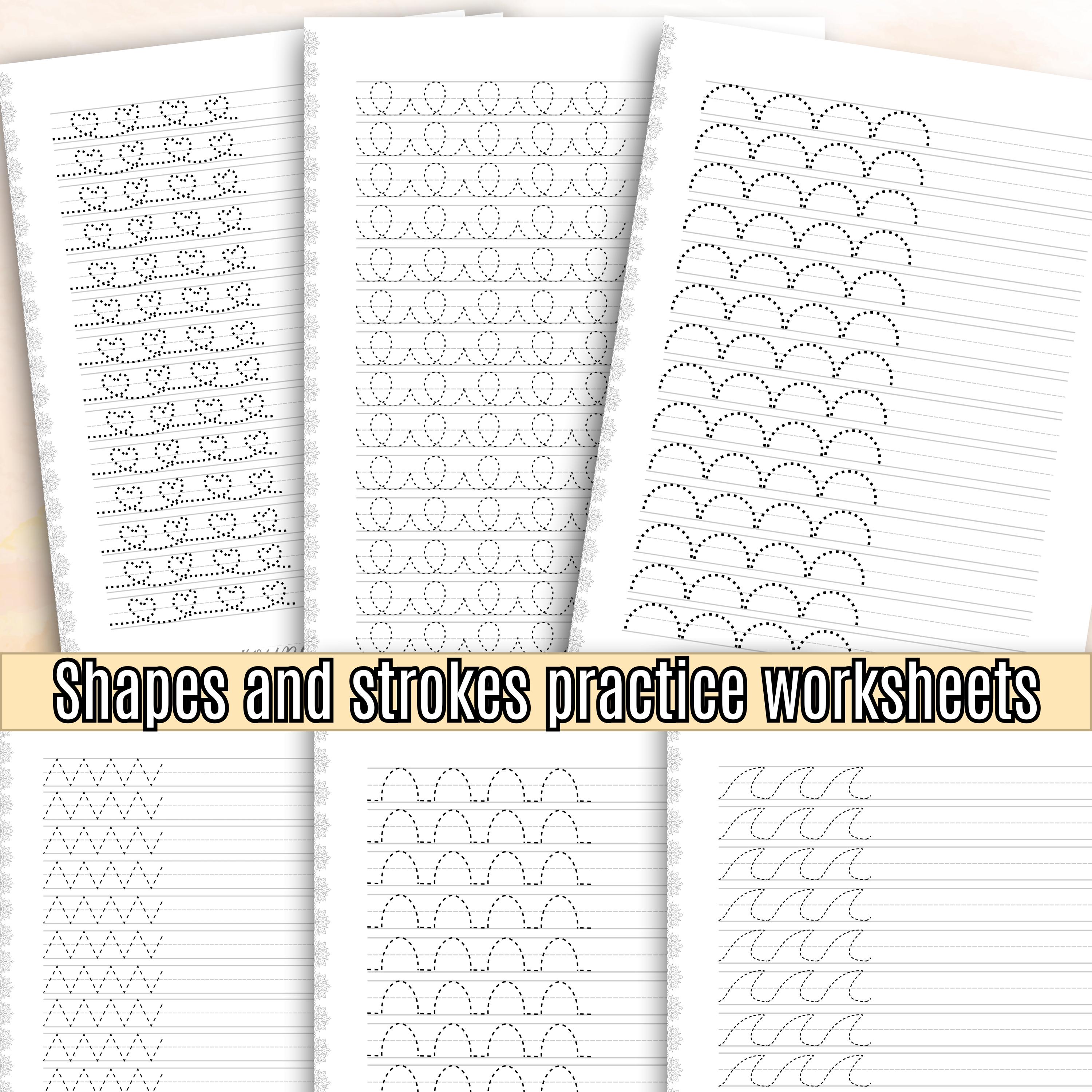 Aesthetic Handwriting Worksheets Printable, Improve Handwriting ...