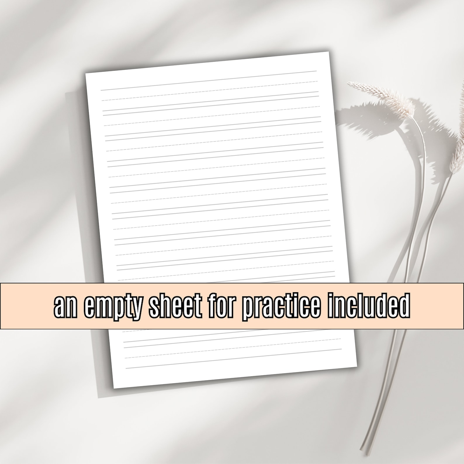 Gothic Calligraphy Worksheets, Gothic Calligraphy Practice Template ...