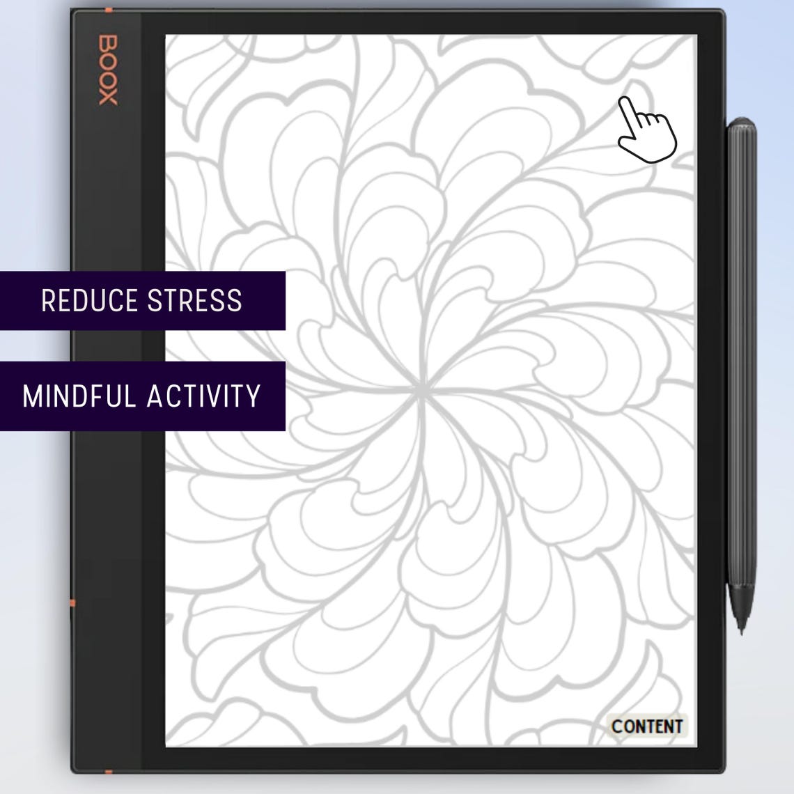 Onyx Boox Tracing Sheets Mindfulness Tracing Workbook Activity Onyx ...