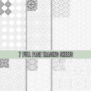 Zentangle Pattern Templates Practice Worksheets Zen Doodle Patterns ...