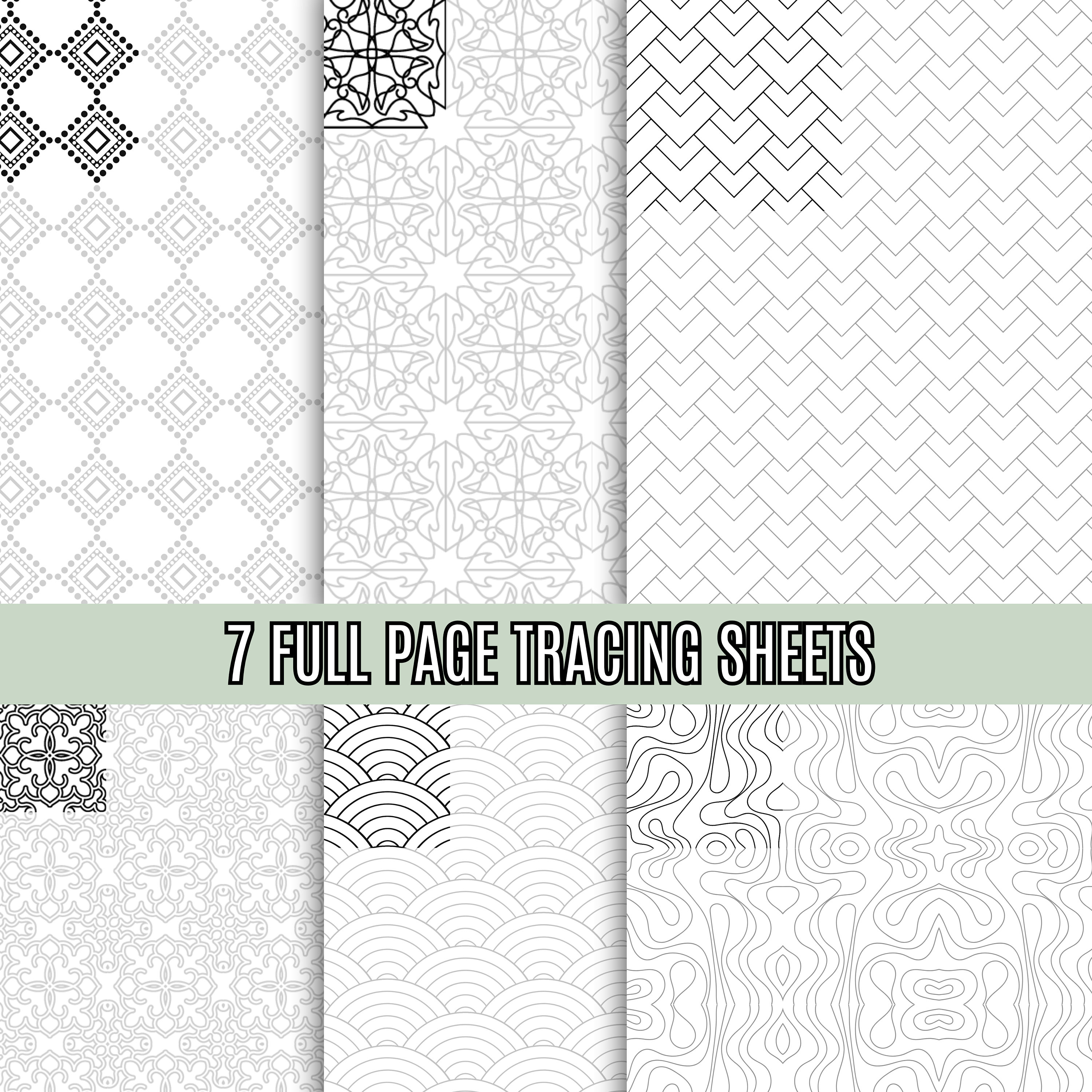 Zentangle Pattern Templates Practice Worksheets Zen Doodle Patterns ...