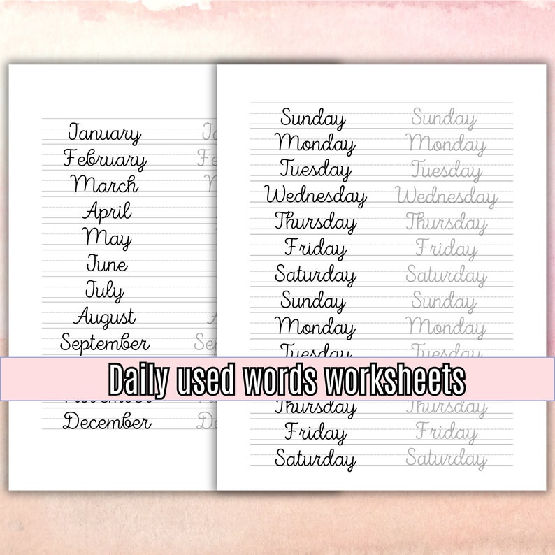 Monoline Bouncy Cursive Handwriting Practice Workbook, Lettering ...